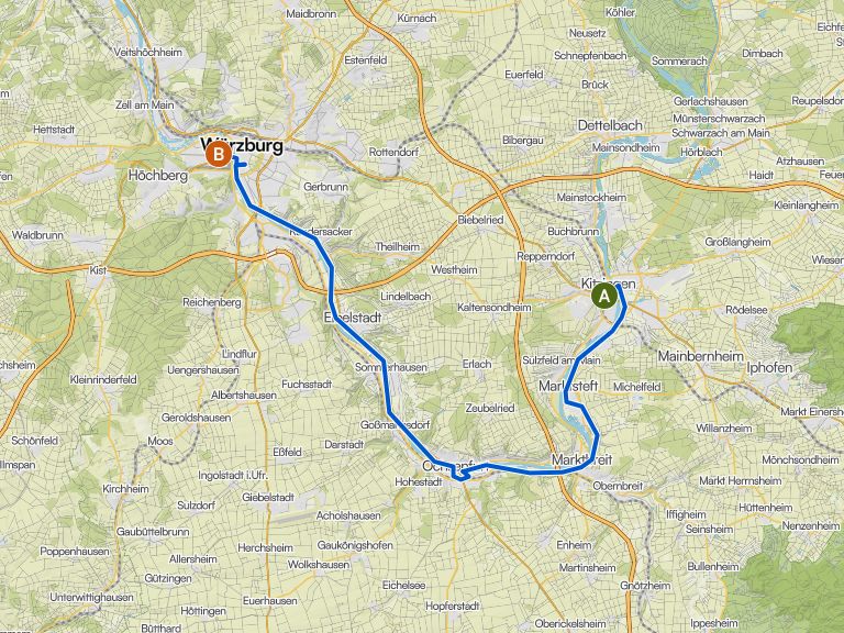 Main-Radweg Bamberg - Wertheim | Fahrradtour | Komoot